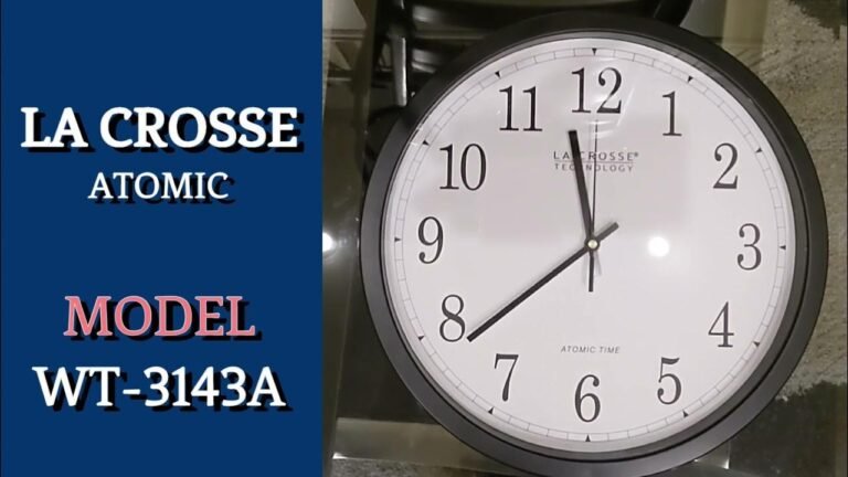 How To Set A La Crosse Technology Clock : Simple Steps Explained