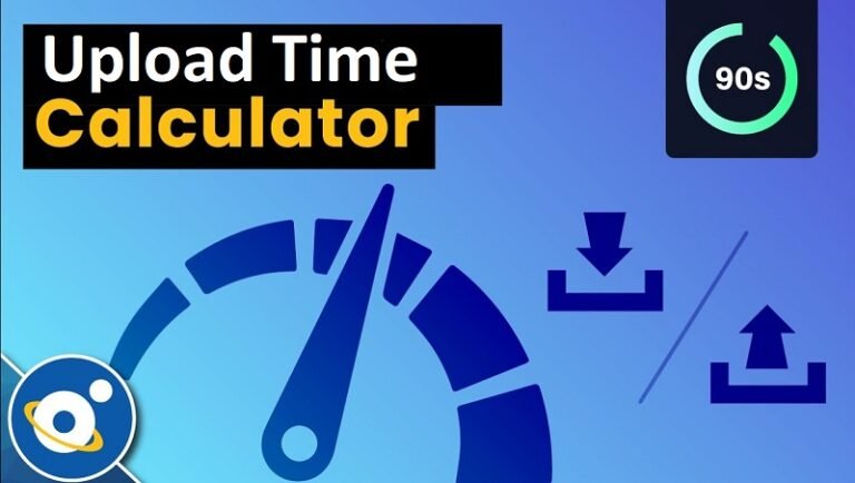 Video Upload Time Calculator: Know Your Upload Time Fast!